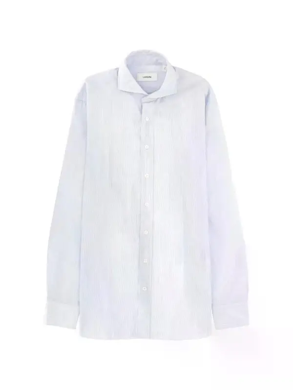 LARDINI Long-sleeved Striped Shirt