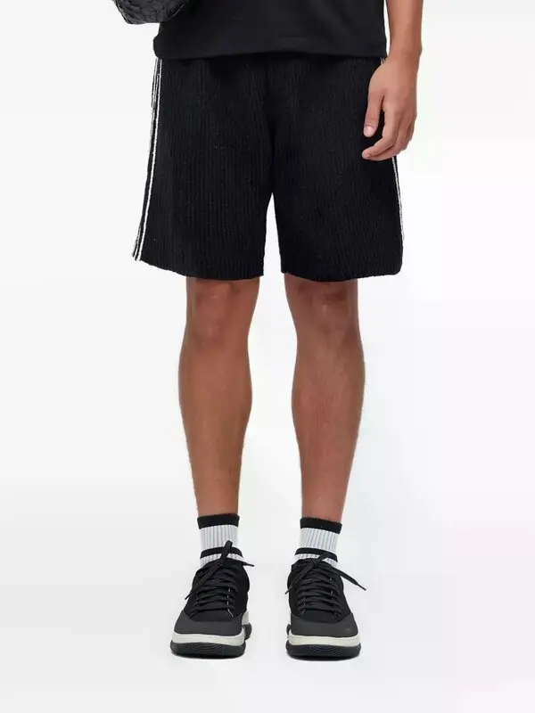 OSKLEN Ribbed Side-stripe Shorts