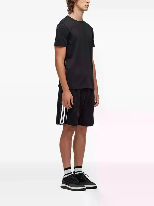 OSKLEN Ribbed Side-stripe Shorts