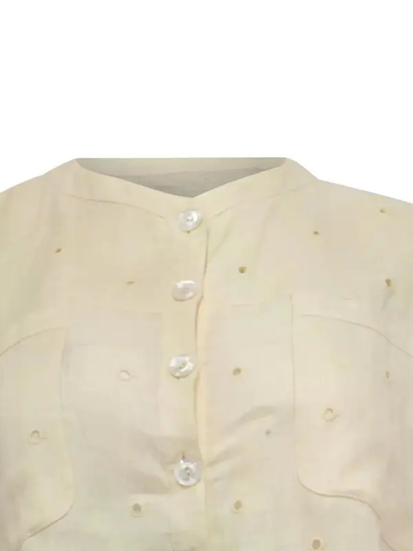 Valentino Garavani Button-down Eyelet Shirt