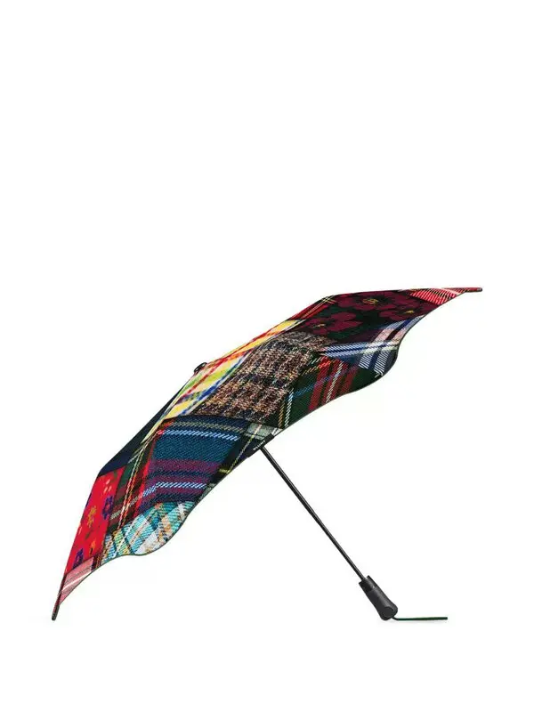 BLUNT Metro Patterned Umbrella - Blue
