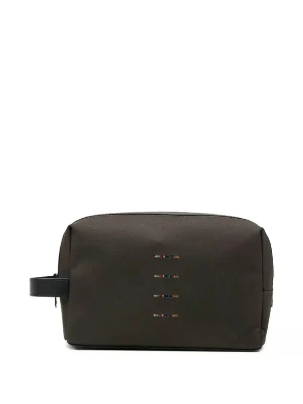 Paul Smith Logo-detail Wash Bag - Brown