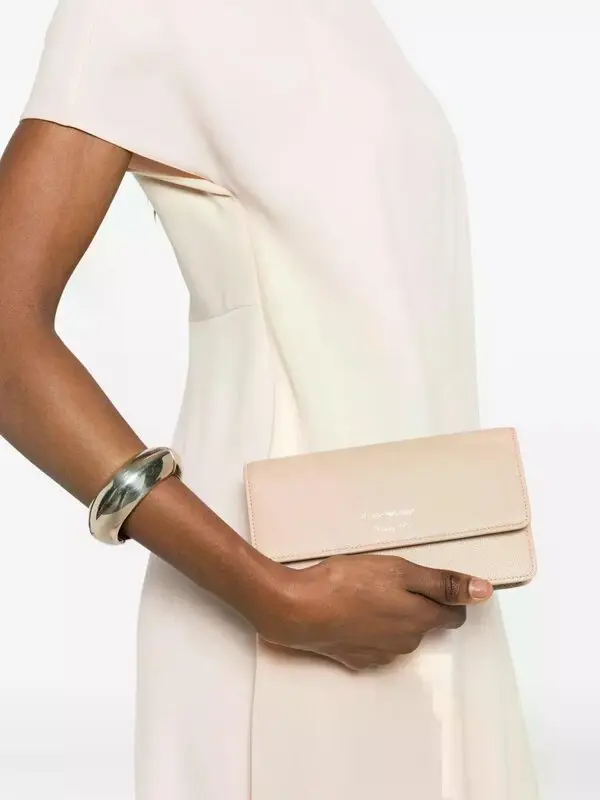 Emporio Armani Chain Leather Clutch