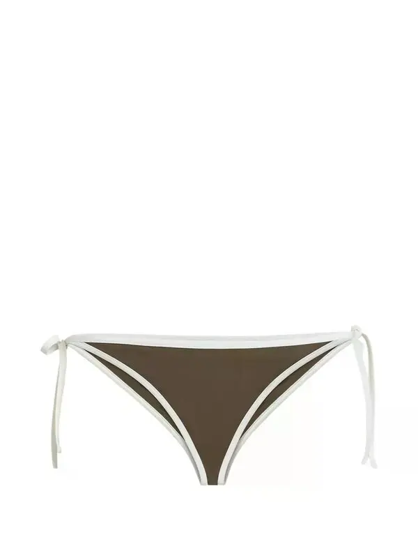 Brunello Cucinelli Self-tie Bikini Bottoms - Green
