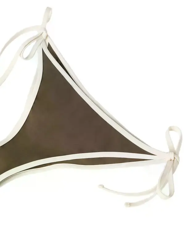 Brunello Cucinelli Self-tie Bikini Bottoms - Green