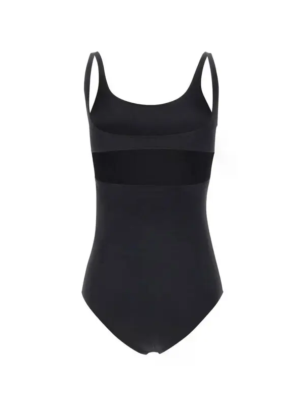COURREGES Cut-out Logo Swimsuit
