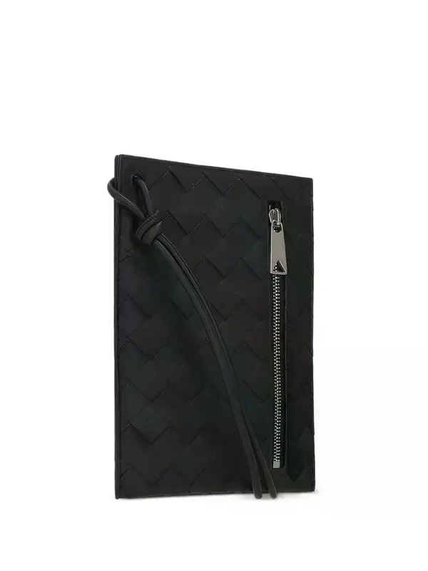 Bottega Veneta 2024 Intrecciato Leather Card Holder