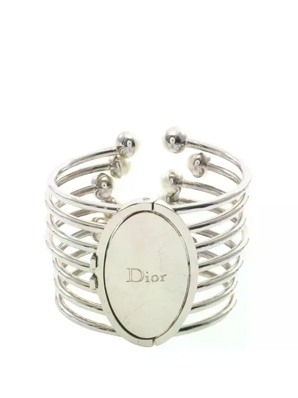 Dior Diorific Bangle Bracelet - White