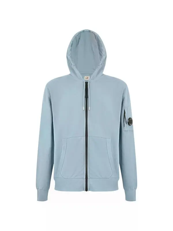 C.P. COMPANY Zip-up Hoodie - Blue