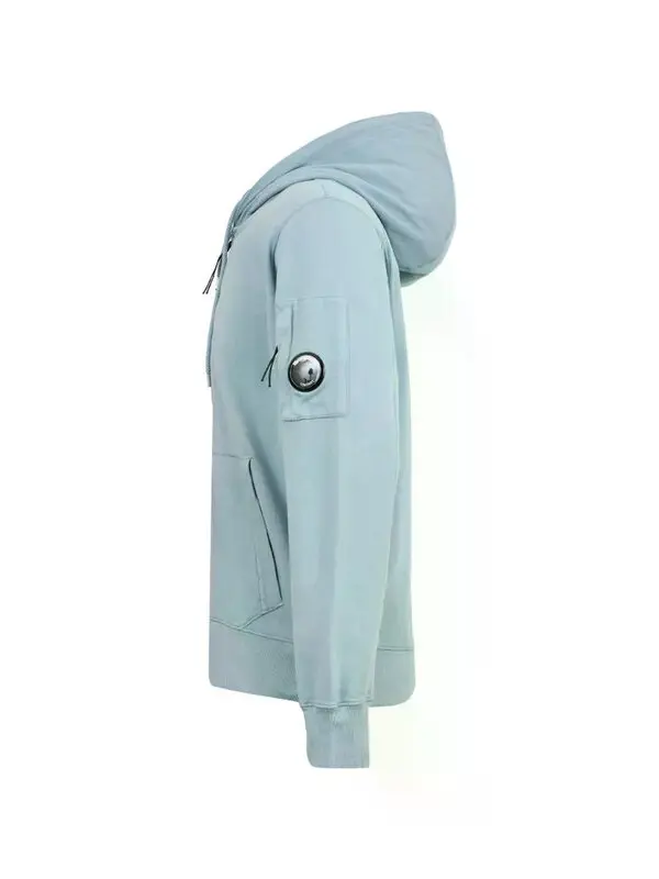 C.P. COMPANY Zip-up Hoodie - Blue