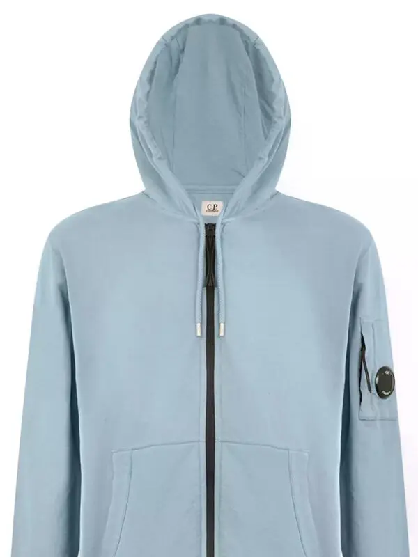 C.P. COMPANY Zip-up Hoodie - Blue