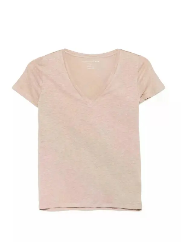 Majestic Filatures V-neck Short-sleeve T-shirt - Neutrals