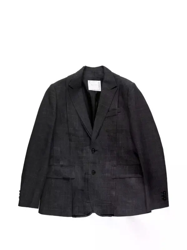Sacai Checked Blazer