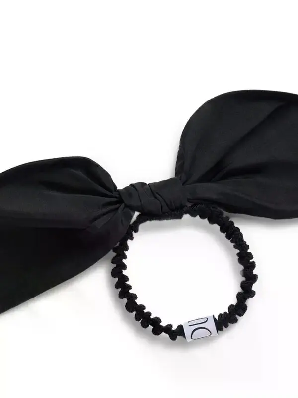 PATOU Bow Scrunchie - Black