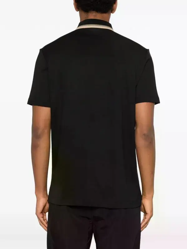 Emporio Armani Logo-patch Polo Shirt