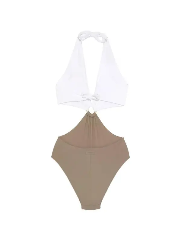 FISICO Ring-detail Two-tone Swimsuit