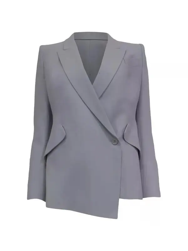 Alexander McQueen Asymmetric Tailored Blazer