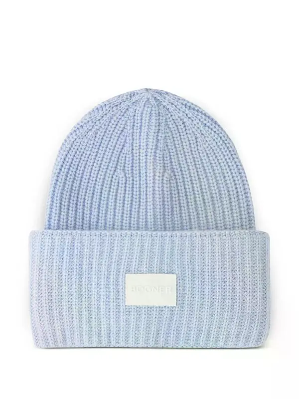 Bogner Logo-patch Beanie - Blue