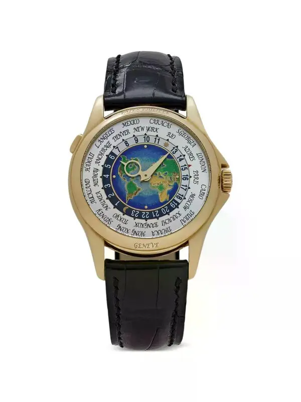 Patek Philippe 2010 Complications World Time 39.5mm Watch - White
