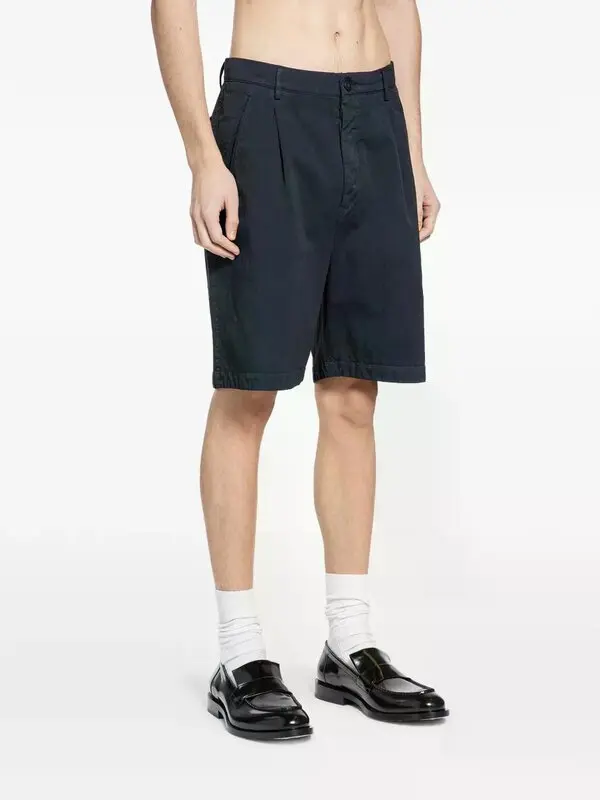 MASSIMO OSTI STUDIO Pleated Bermuda Shorts