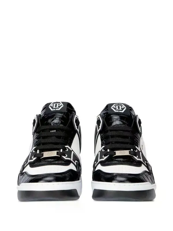 Philipp Plein Moonwalker Logo Detail Lace-up Sneakers