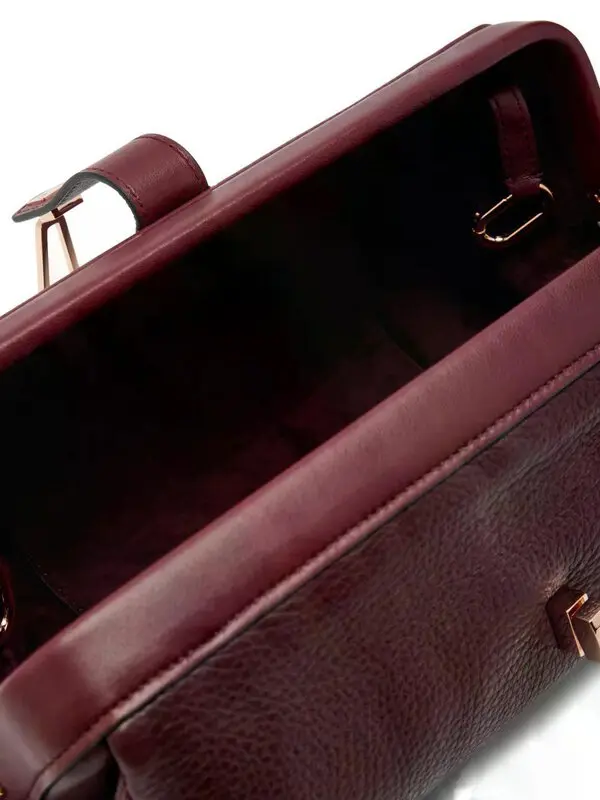 Gabriela Hearst Paola Tab Detail Clutch