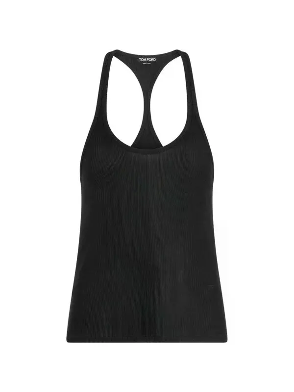 TOM FORD Racerback Tank Top - Black