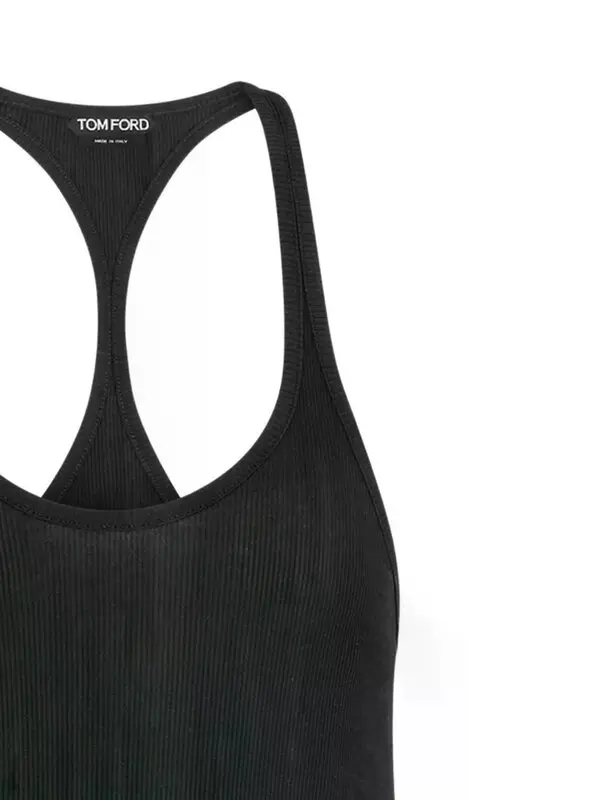 TOM FORD Racerback Tank Top - Black