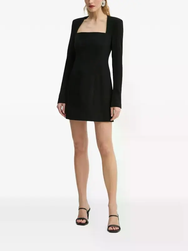 A.L.C. Square-neck Long-sleeve Mini Dress
