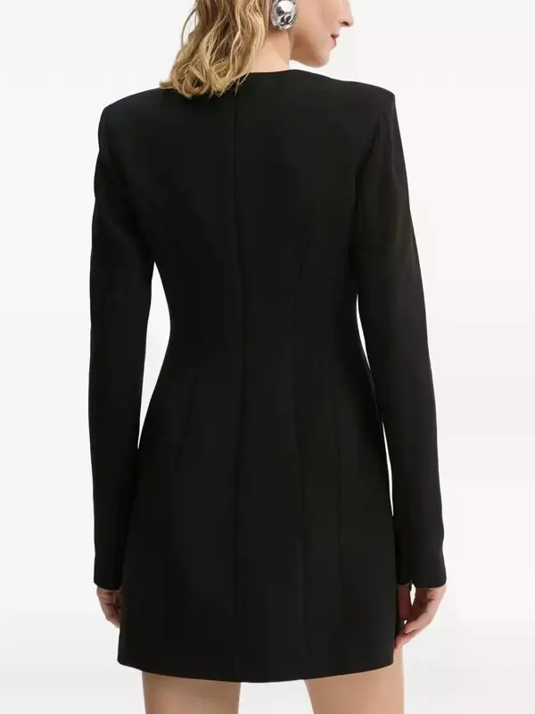 A.L.C. Square-neck Long-sleeve Mini Dress