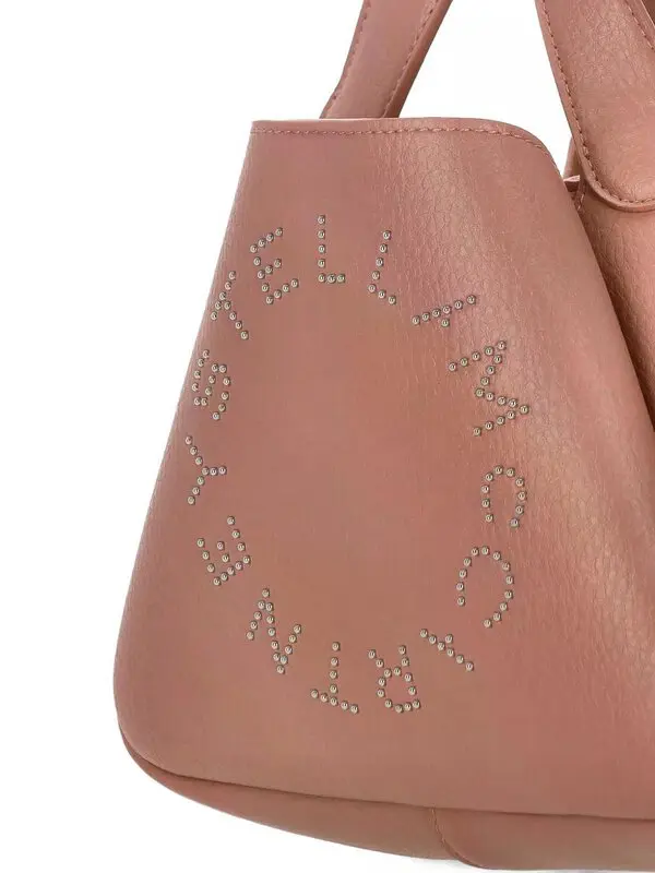 Stella McCartney Studded-logo Shoulder Bag