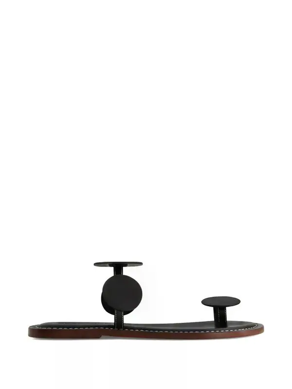 Bernardo Toe-ring Sandals - Black