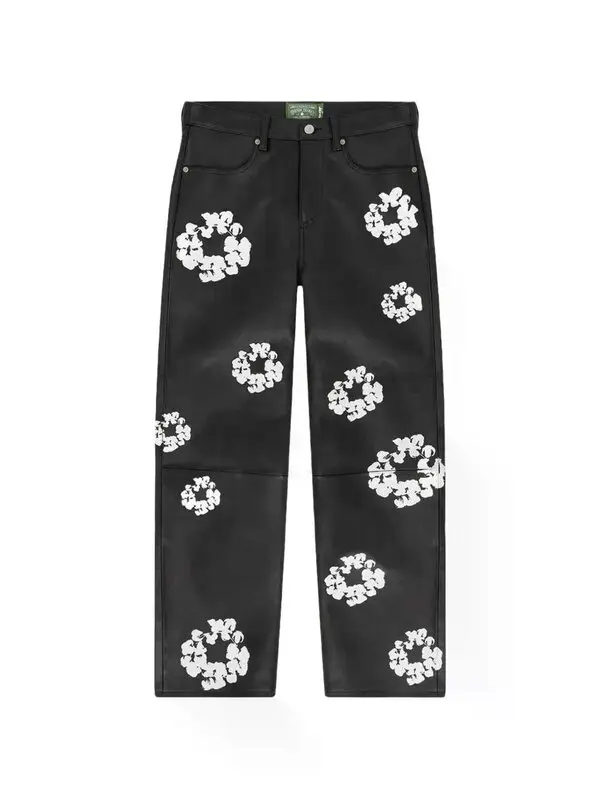 DENIM TEARS Floral-motif Trousers