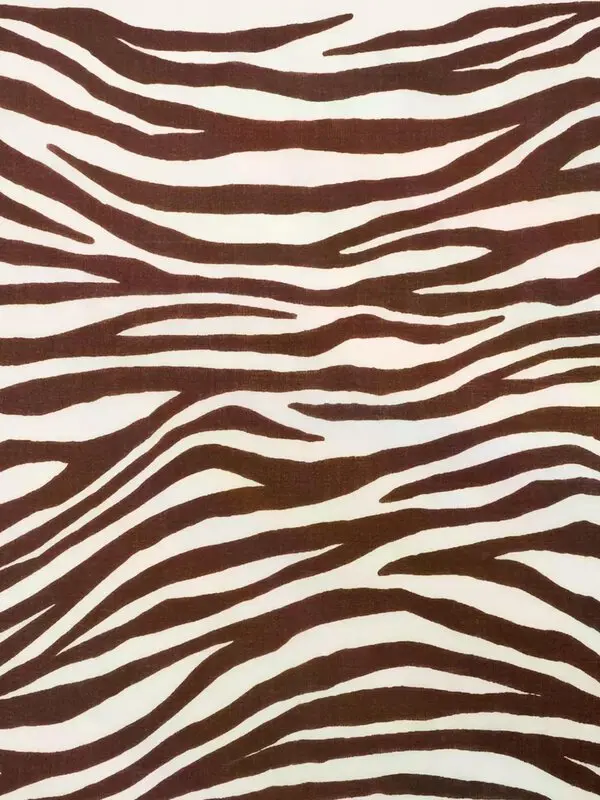Eric Bompard Zebra-print Square Scarf - Neutrals