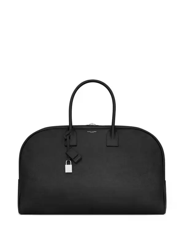 Saint Laurent Large Bowling Duffle Bag - Black