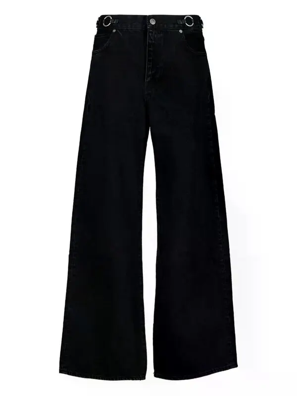FRAME Sutro O-ring Stroll Jeans - Black