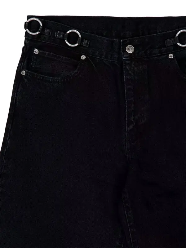 FRAME Sutro O-ring Stroll Jeans - Black