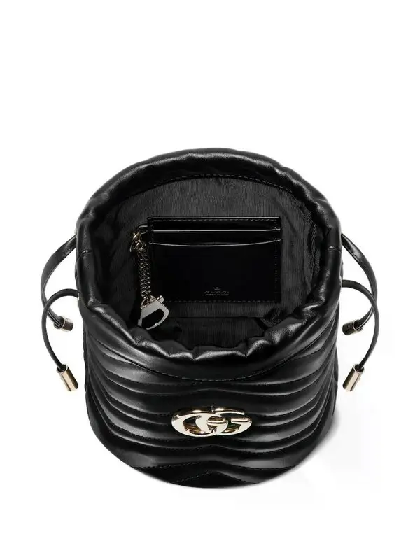 Gucci Small Gg Marmont Bucket Bag