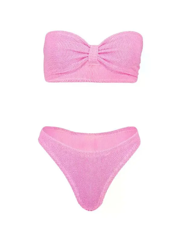 Hunza G Jean Crinkled Bikini - Pink