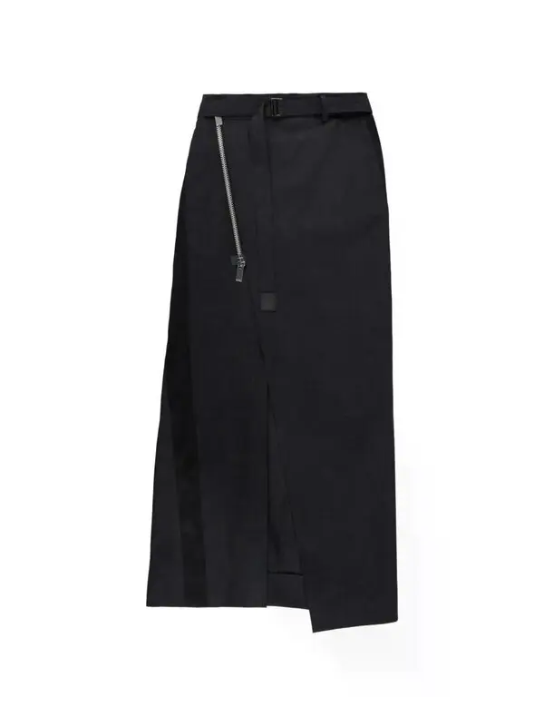 Sacai Belted Maxi Skirt