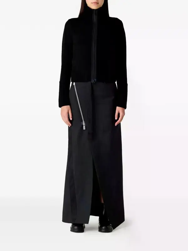 Sacai Belted Maxi Skirt