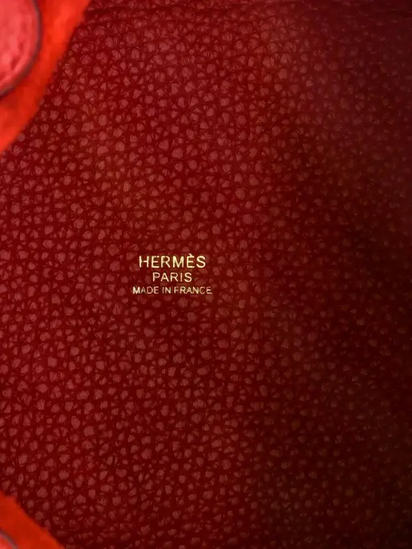 Hermès Picotin Lock Clemence Pm - Red