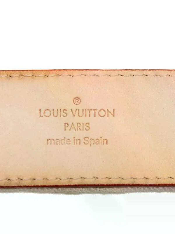 LOUIS VUITTON 2010 Monogram Denim Belt