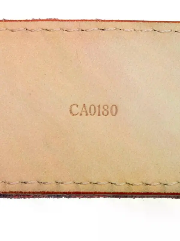 LOUIS VUITTON 2010 Monogram Denim Belt