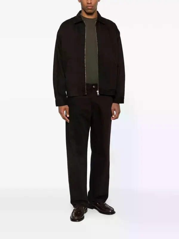JAMES PERSE Crew-neck T-shirt - Brown