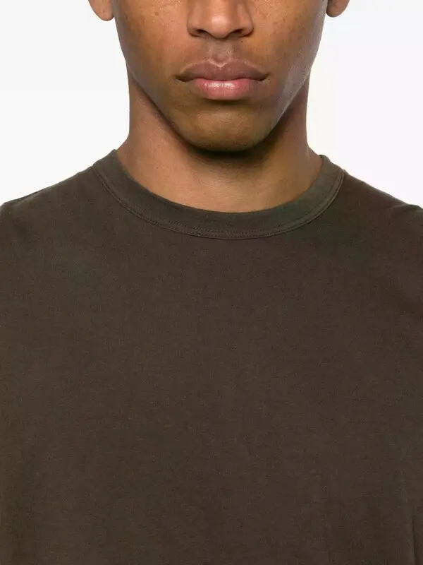 JAMES PERSE Crew-neck T-shirt - Brown