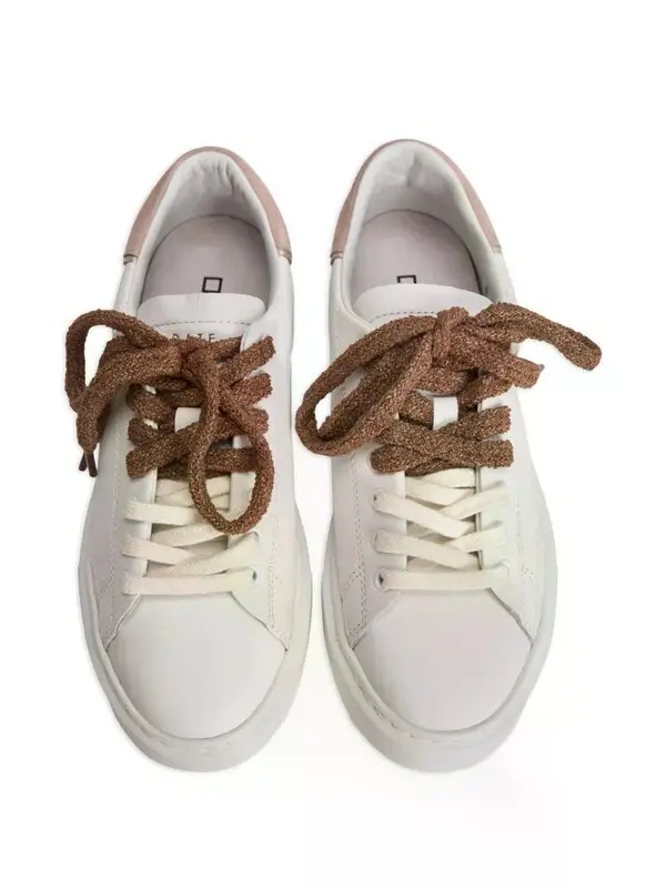 D.a.t.e. Sfera Lace-up Platform Sneakers - White