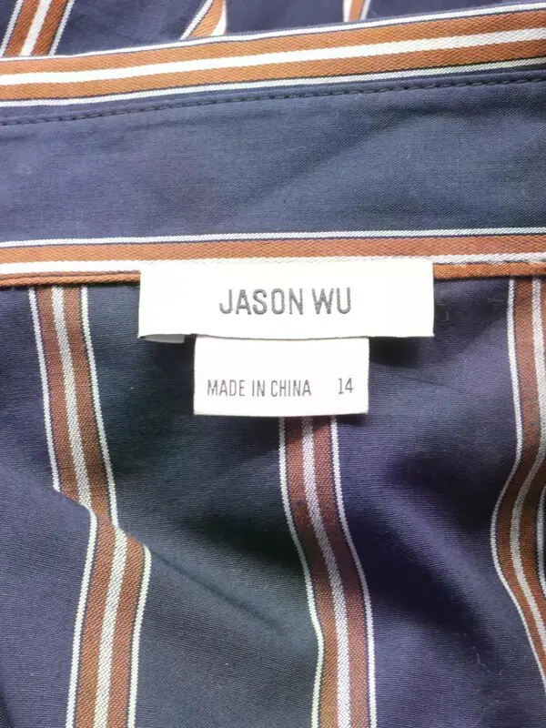 JASON WU Striped Shirtdress
