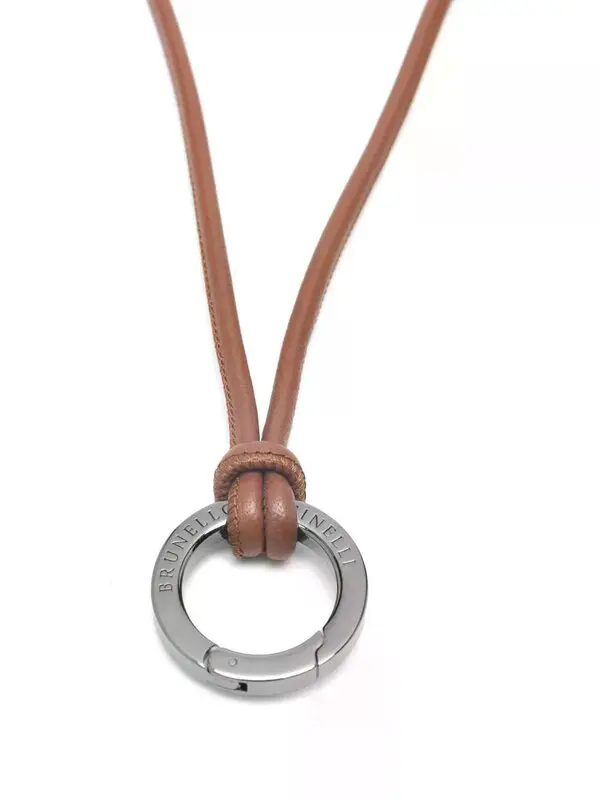Brunello Cucinelli Keyring Pendant Necklace