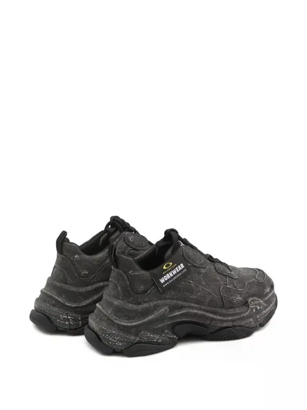 Balenciaga Triple S Faded Sneakers - Grey